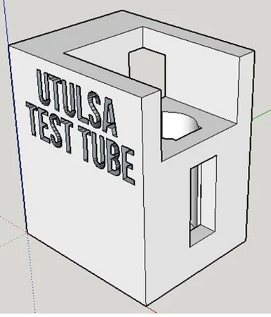 Test Tube Adapter | LeBlancResearchGroup | YouMagine