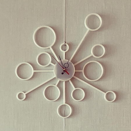 Circle Clock | renovmaker | YouMagine