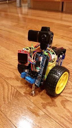 SCRU-FE: Simple C++ Robot with Ultra-sonic Sensor for | YouMagine