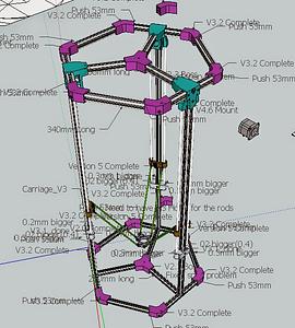3DRmega - the BIG RepRap Delta printer | RichRap | YouMagine