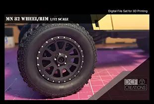 MN 82 Wheel (Rims) | YouMagine