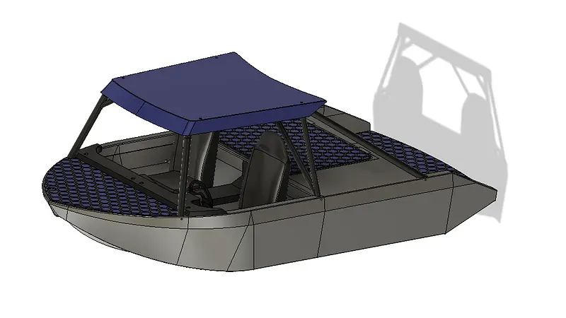 Drifter self righting RC Jet Boat | YouMagine